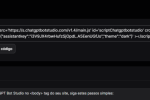 ChatGPT - Chatbot - BotStudio - Assistente virtual com Inteligência Artificial - Criar site ...